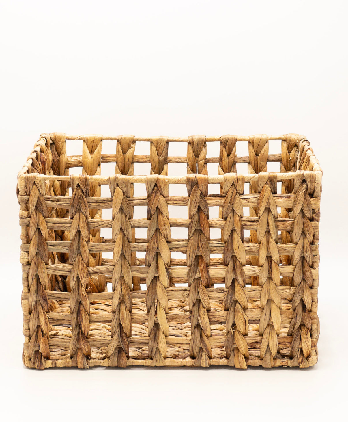 MARA RECTANGULAR STORAGE BOX | NATURAL WATER HYACINTH CONTAINER ...